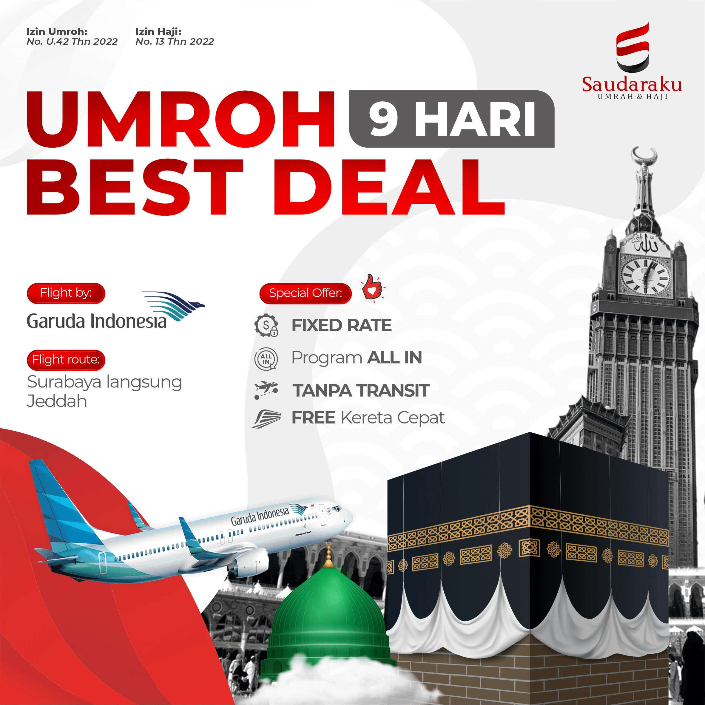 Jadwal & Biaya Paket Umroh 2025 Terbaru - Saudaraku Travel